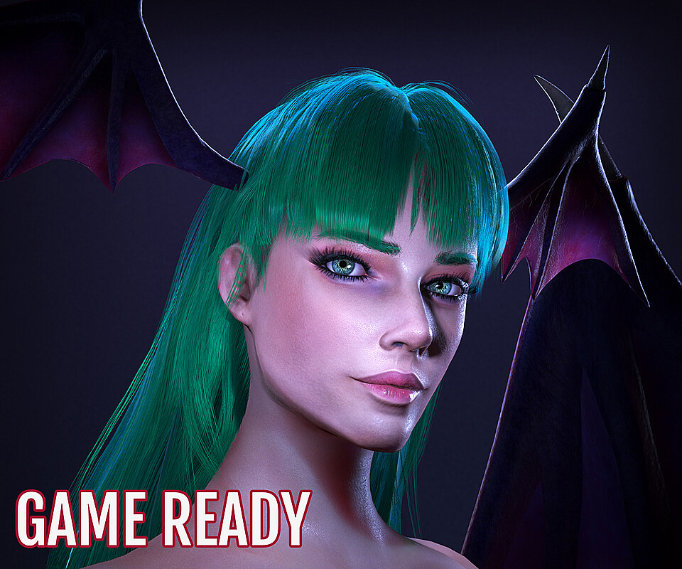 Morrigan Aensland - Game Ready