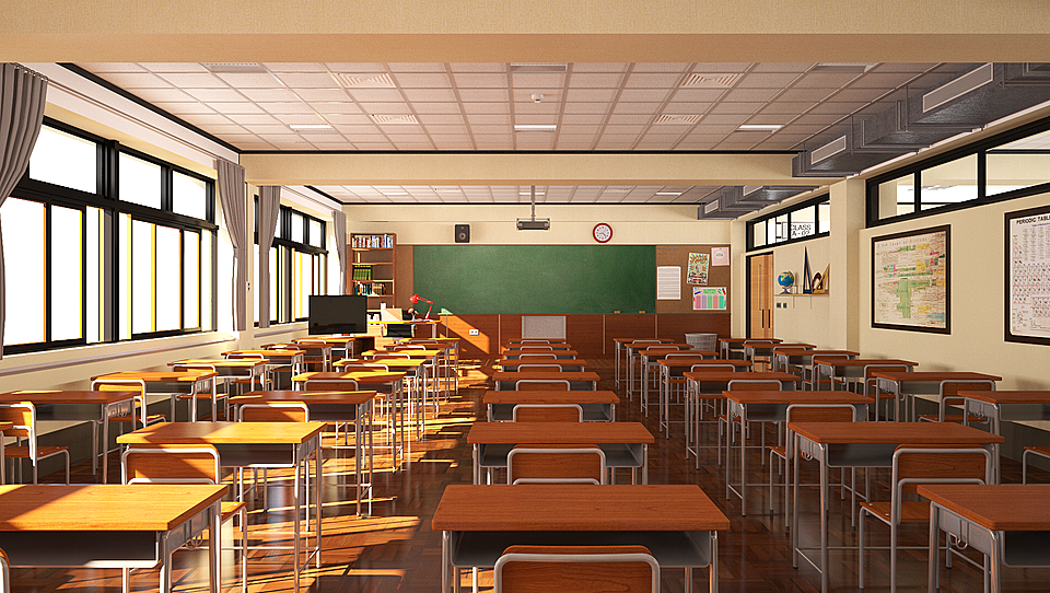 Japanese Style Classroom