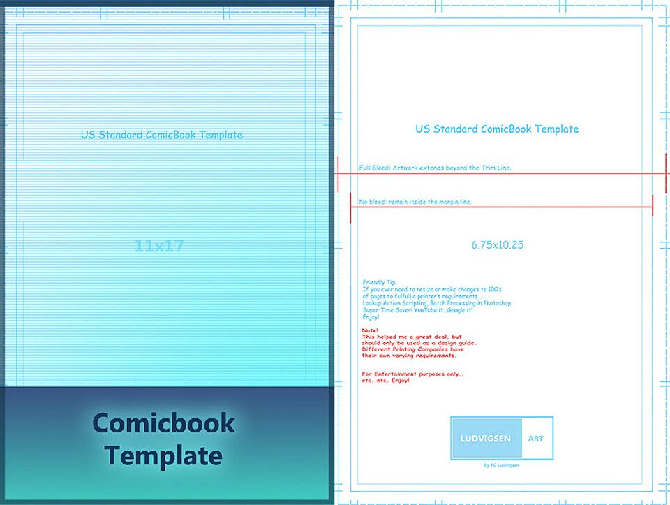 Comic Book Templates PDF