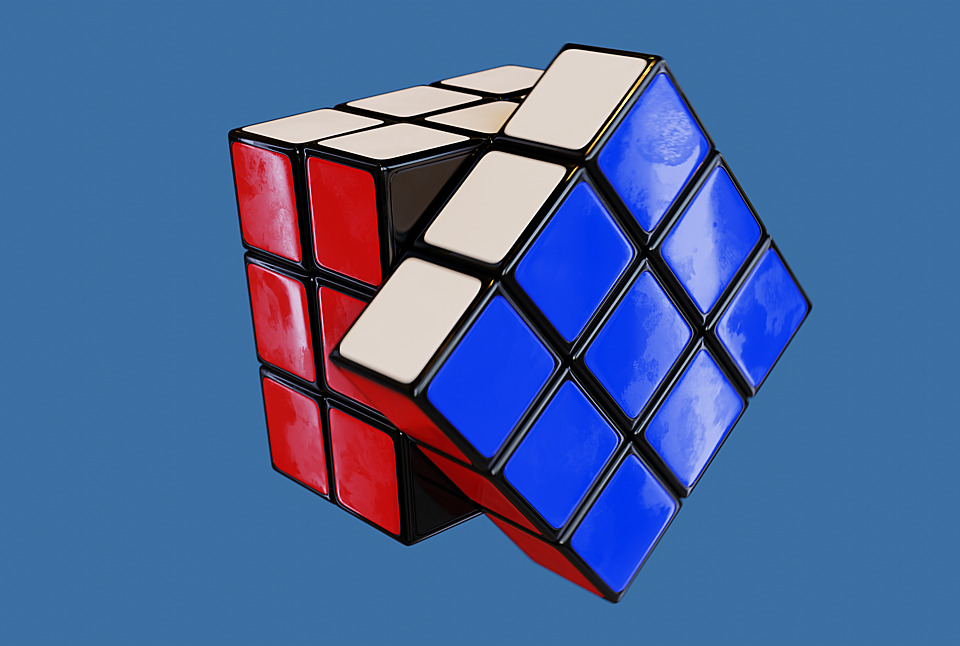 Realistic Rubik's Cube