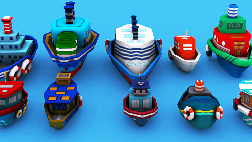 Cartoon Ships Pack