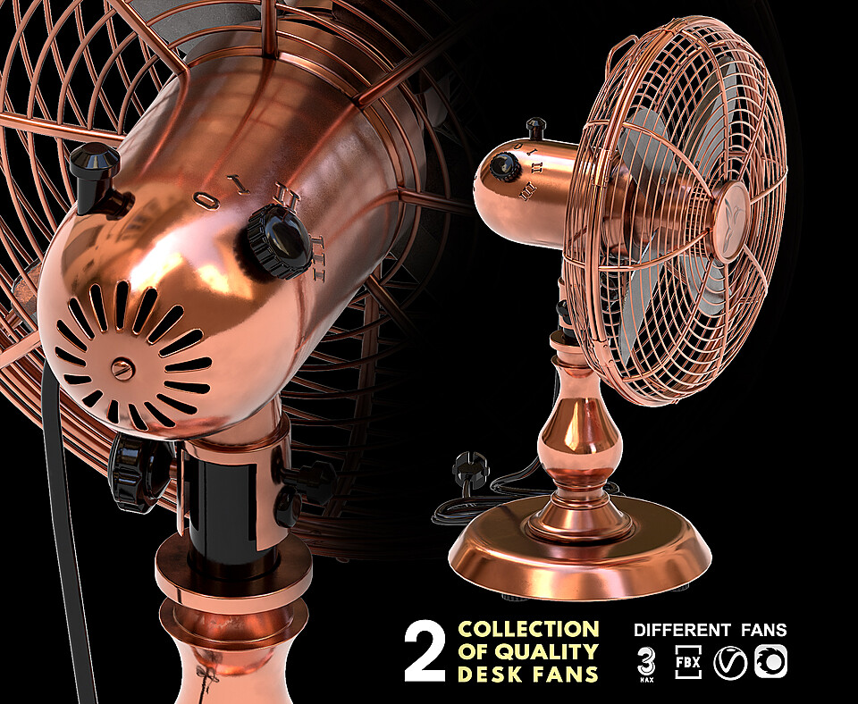 collection of quality desk fans