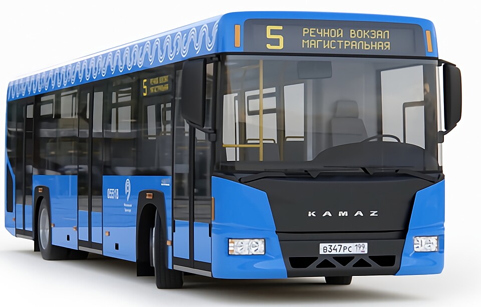 City bus KAMAZ