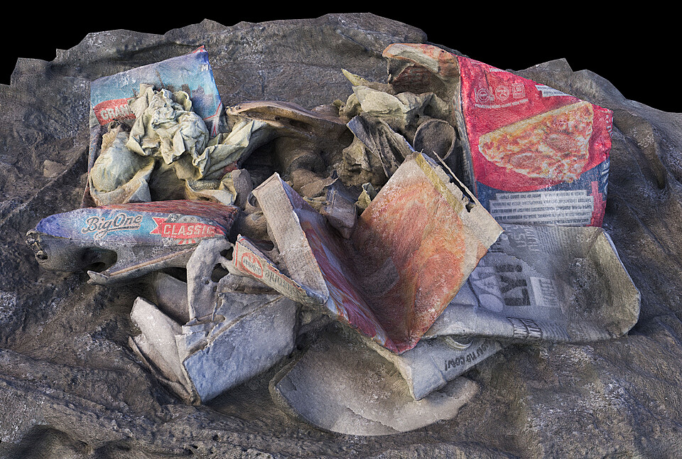 PBR Trash Pile 11 - 8K Textures
