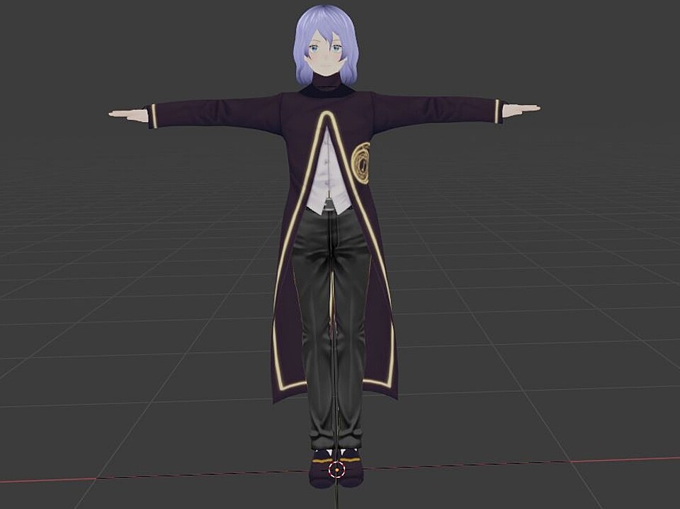 Rei - GAME READY LOW POLY ANIME CHARACTER BOY