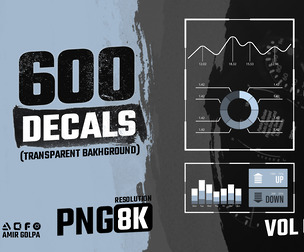 Human Print Decals/Alphas