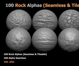 Stylized Rock Alphas