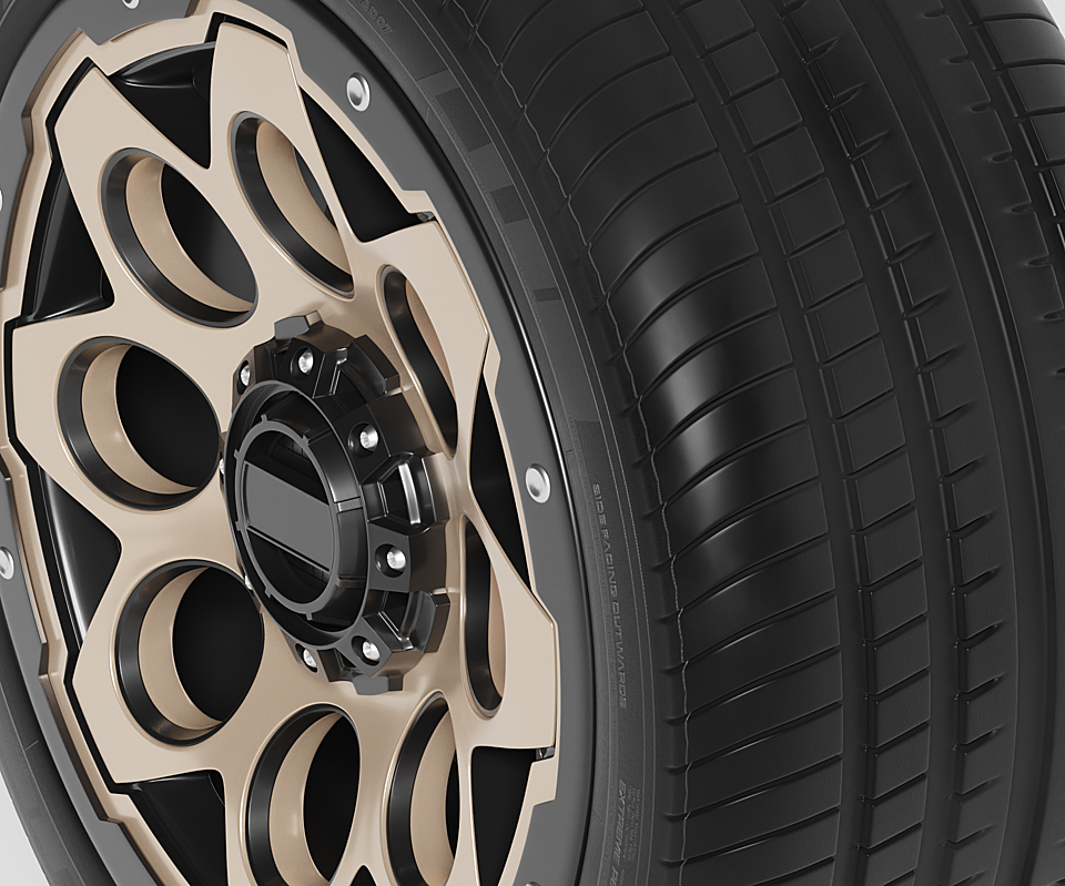Grid GD08 rim 3D