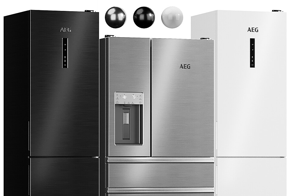 AEG refrigerators set