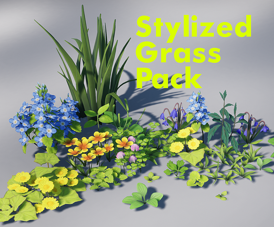 Stylized Grass Pack
