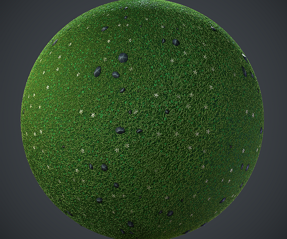 Smart Stylized Grass Texture Substance + Sbs/Sbsar