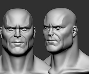 Meat Headz: 30 Sculpted Basemesh Heads