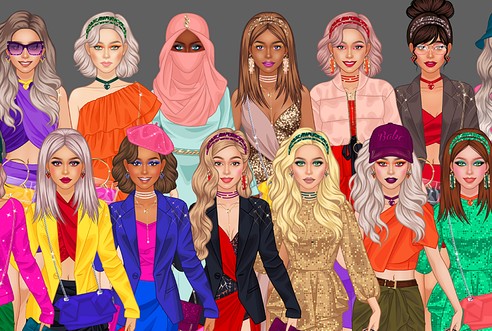 Fashion Show Girl Character