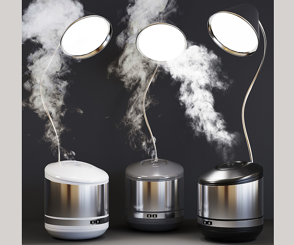 optical steam diffuser