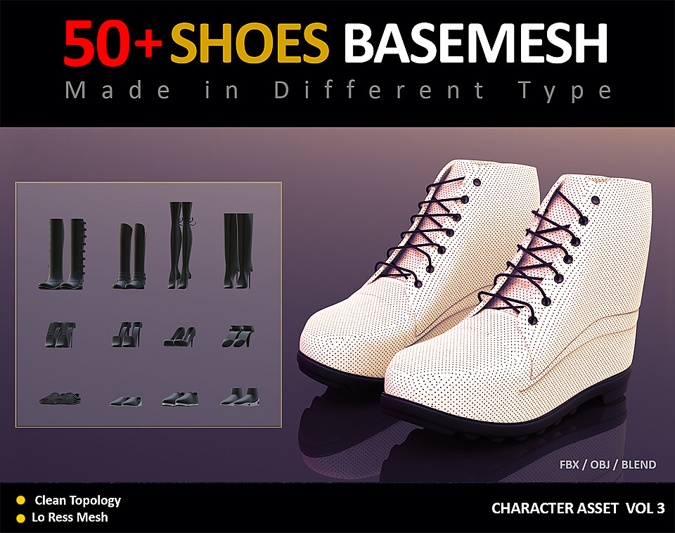 50 + SHOES BASEMESH
