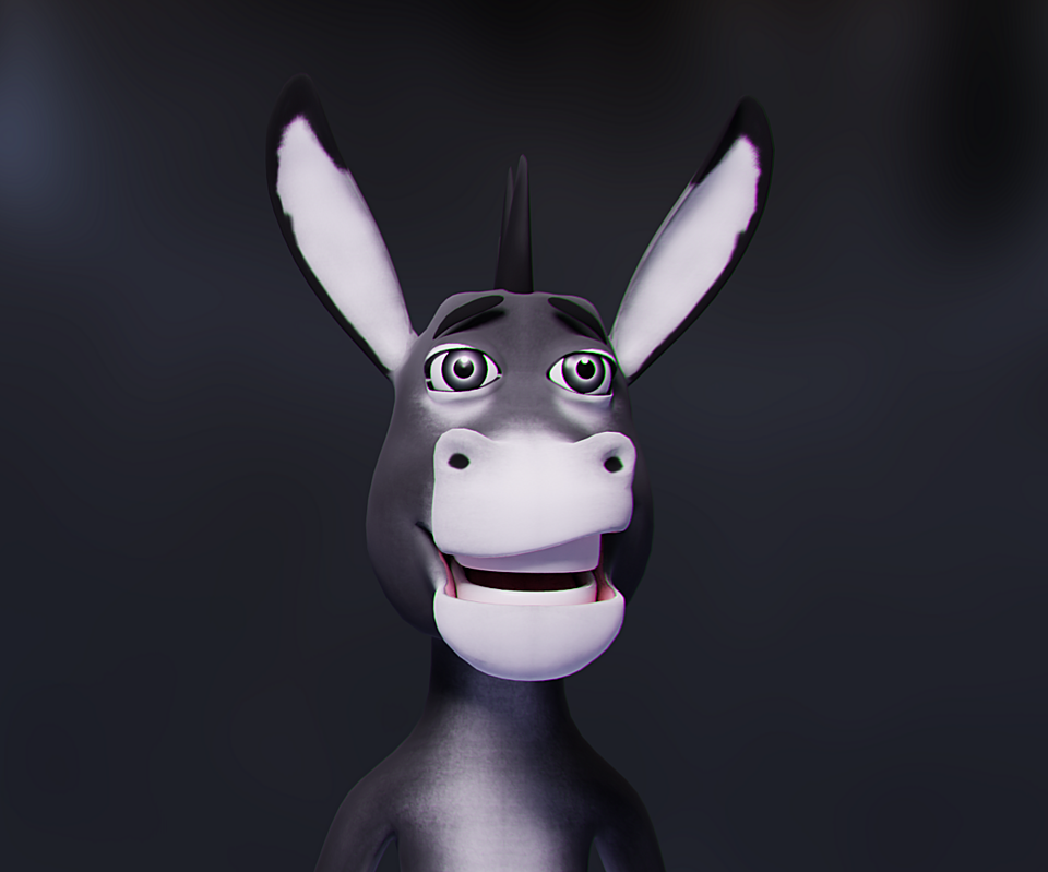 Toon Humanoid Donkey - Animated