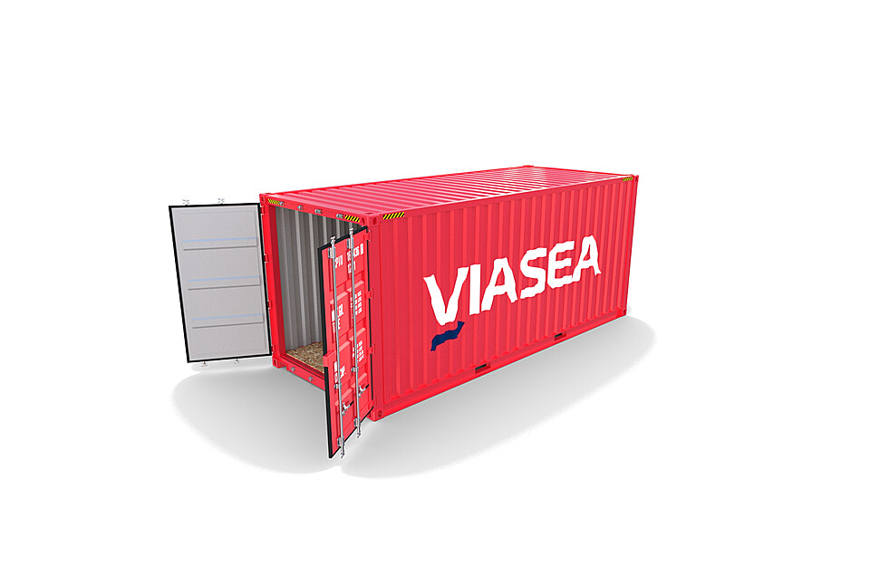 20ft Shipping Container Viasea