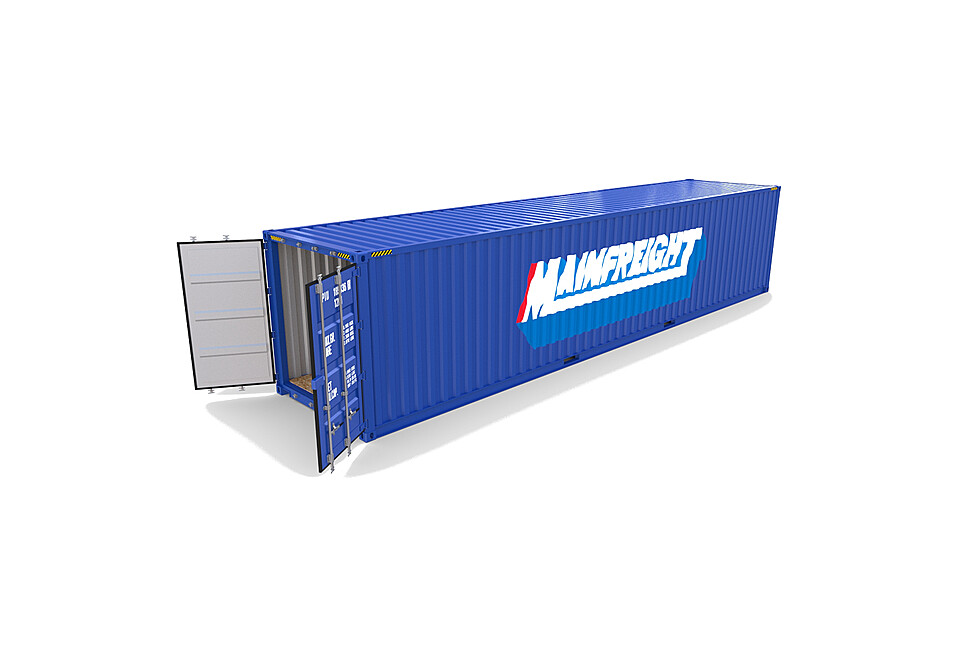 40ft Shipping Container Mainfreight