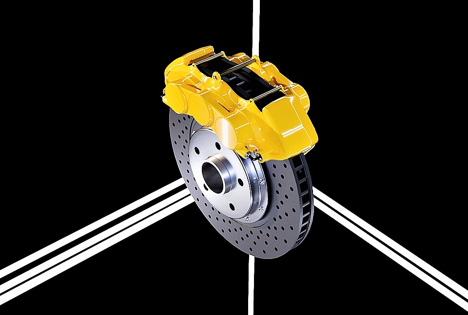 6 piston disc brakes