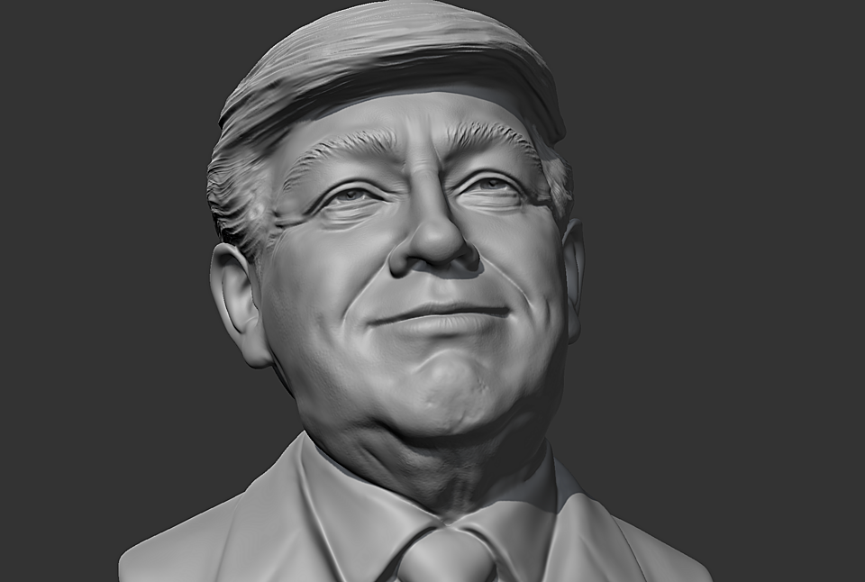 Donald Trump 3D print model