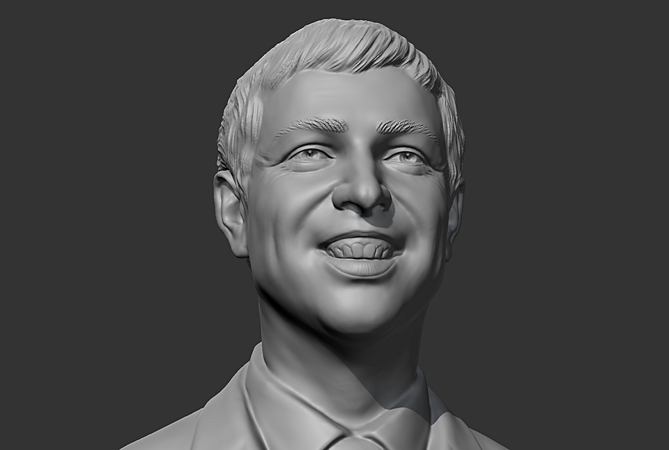 Larry Page 3D print model