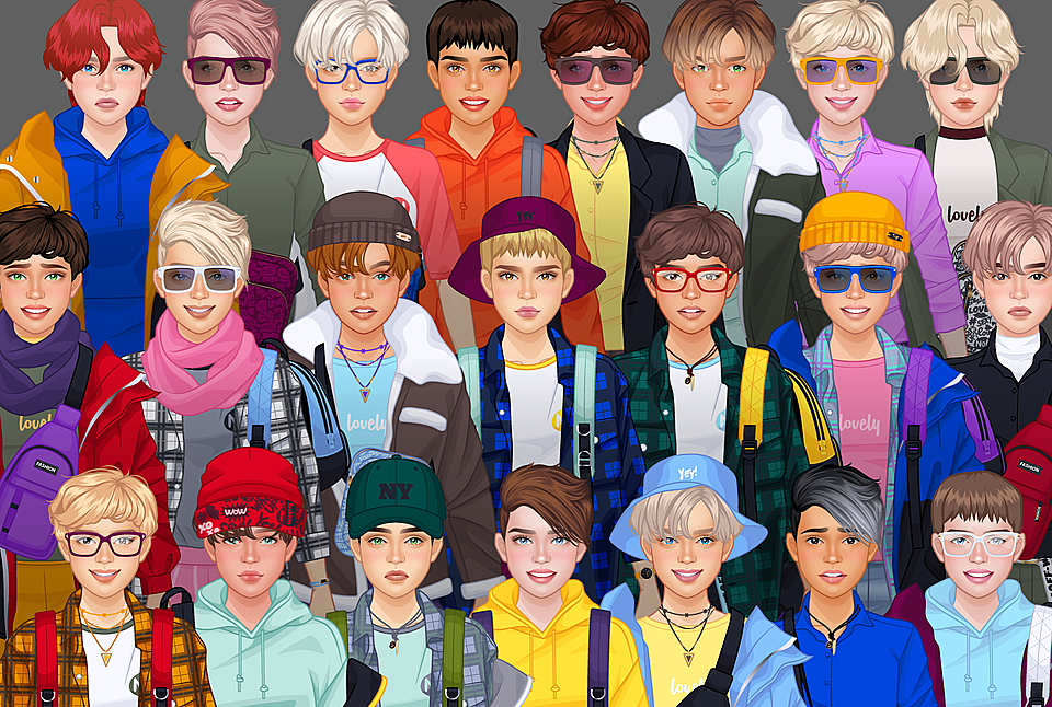 School Boy Character