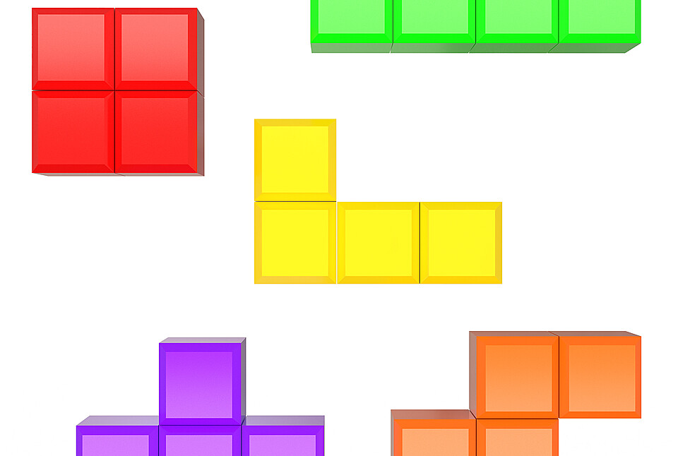 Tetris Bricks Set 02
