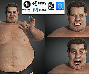 Fat Man - Base Mesh