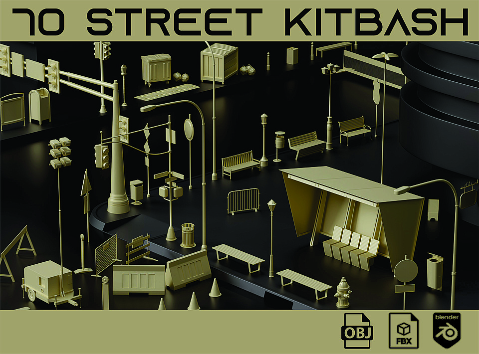 70 street kitbash