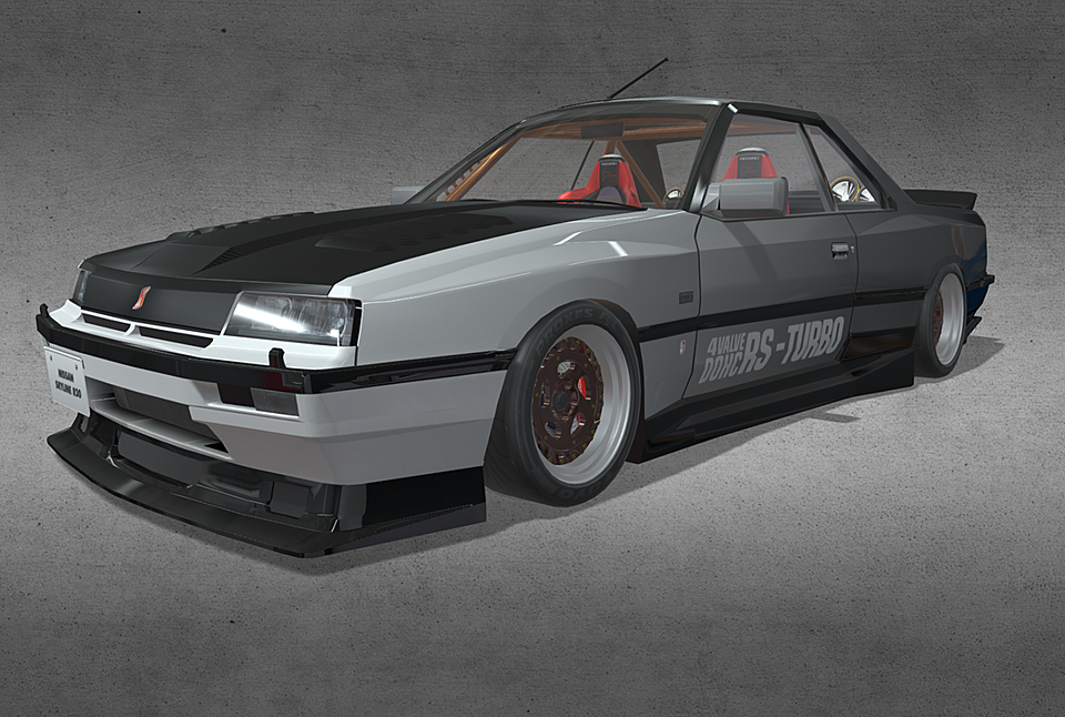 NISSAN SKYLINE R30 WIDE BODY
