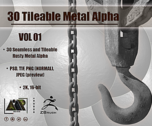 50 Metal Texture Maps