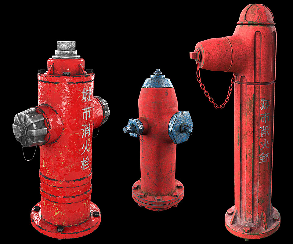 Urban Hydrant set 03