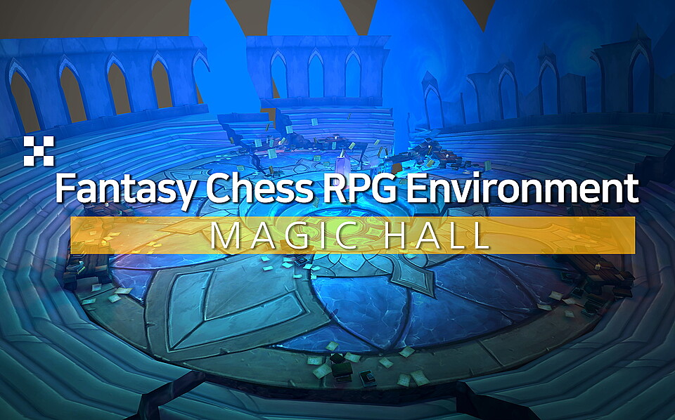 Fantasy Chess RPG Environment - Magic Hall