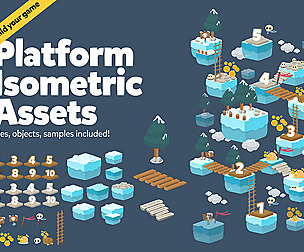 Game Level Map with 5 Different Worlds