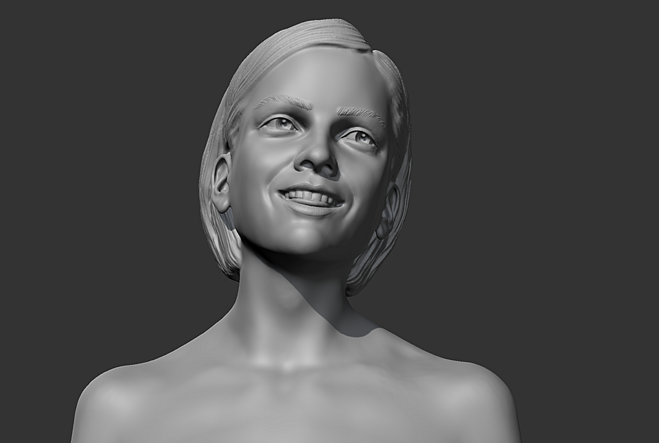 Emma Watson 3D print model