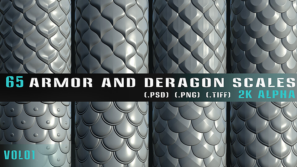 65 Armor and Dragon Scales Alpha - VOL 01