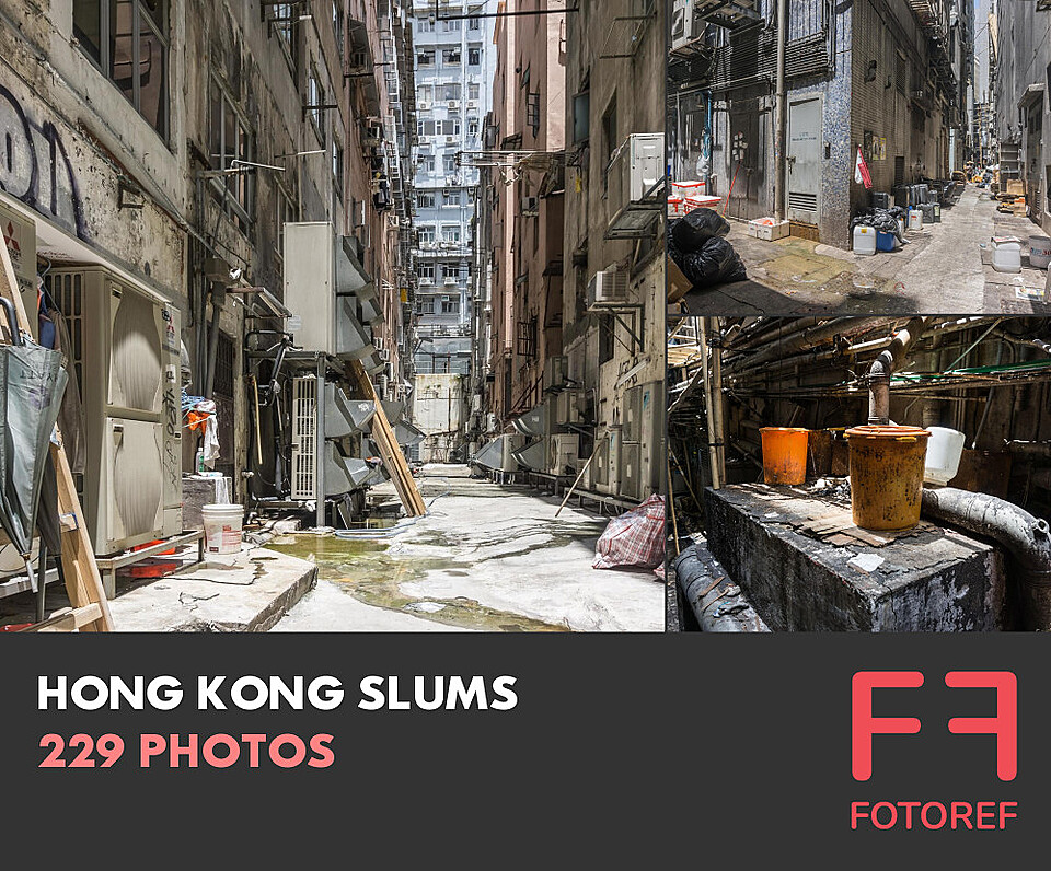 229 photos of Hong Kong Slums