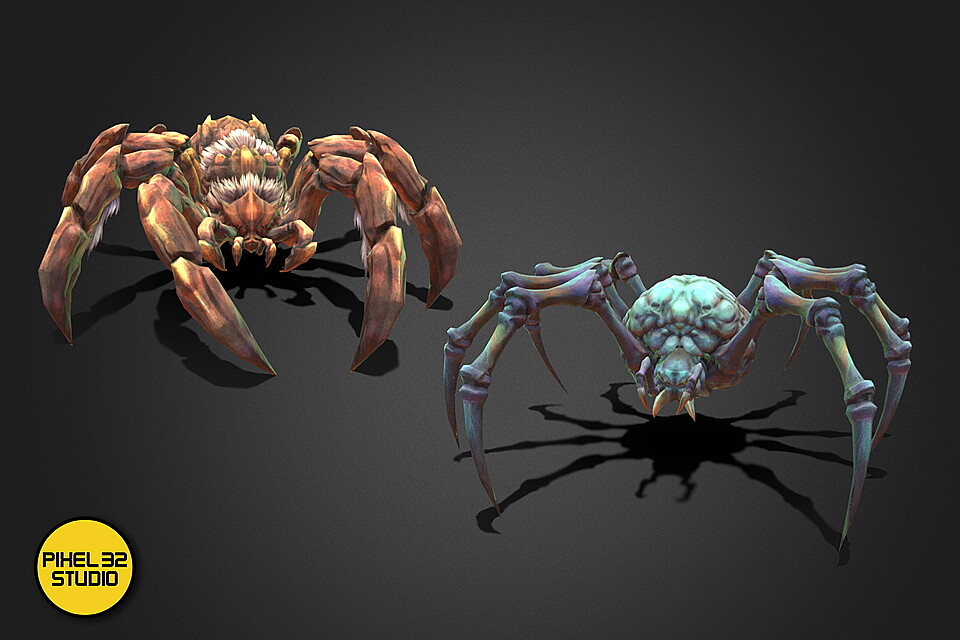 Fantasy Creature - Battle Spider