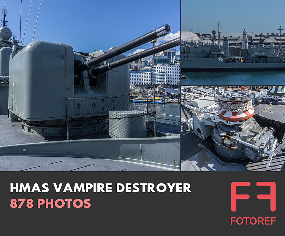 878 photos of HMAS Vampire Destroyer
