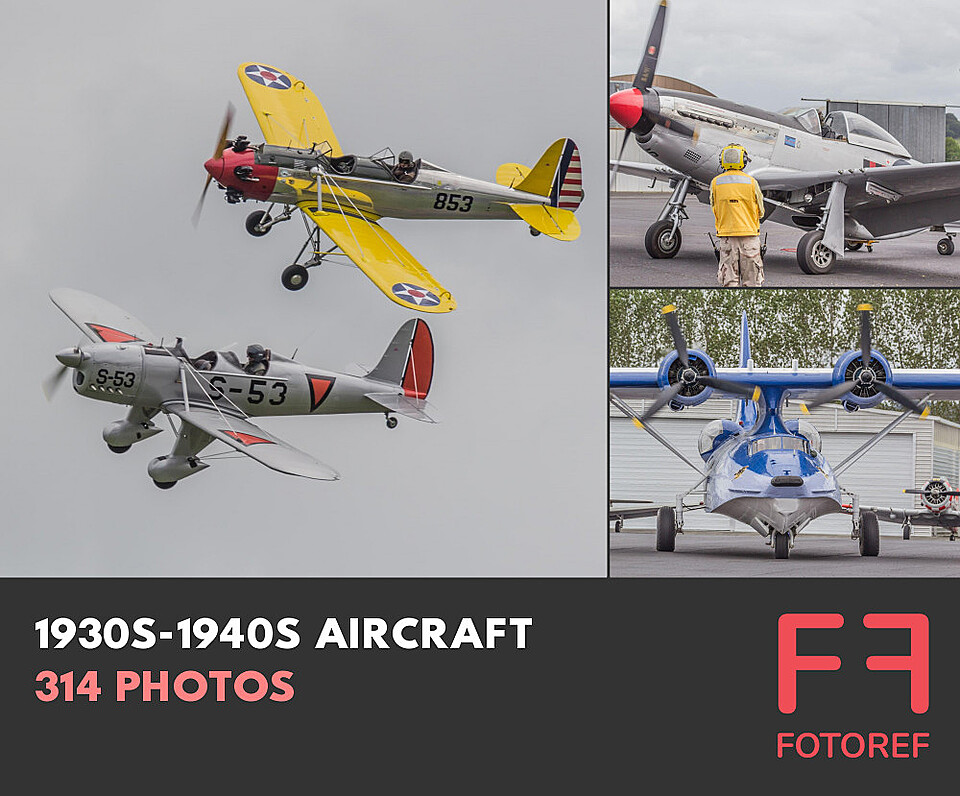 314 photos of 1930s-1940s Aircraft