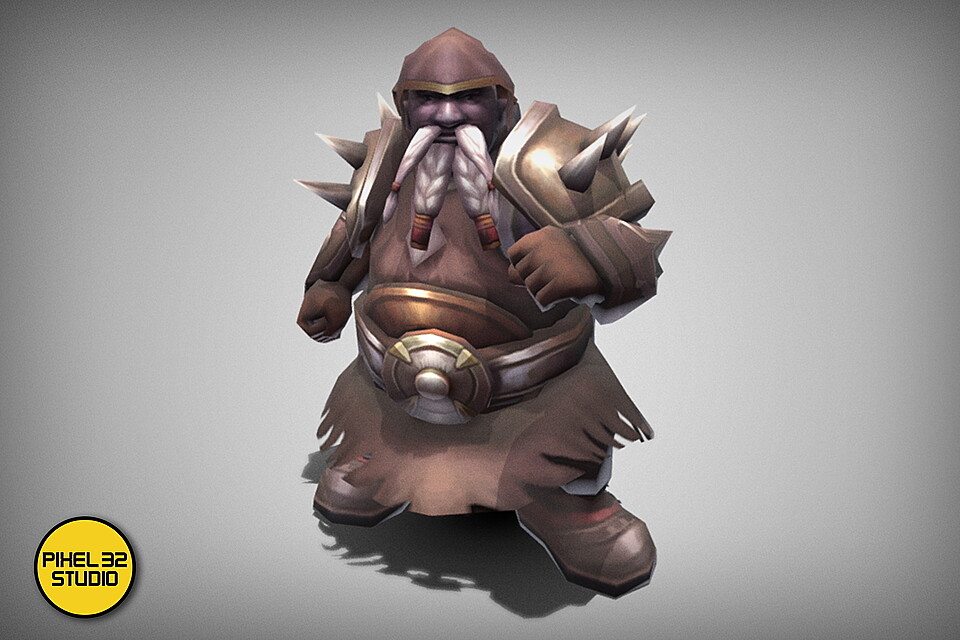 Dungeon Fantasy Monster - Upright Dwarf