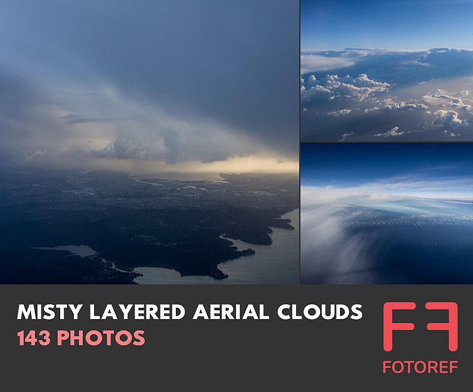 143 photos of Misty Layered Aerial Clouds