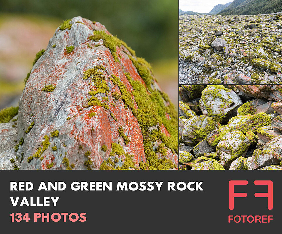 134 photos of Red and Green Mossy Rock Valley