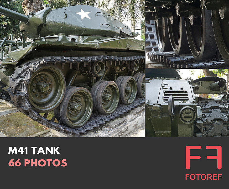 66 photos of M41 Tank