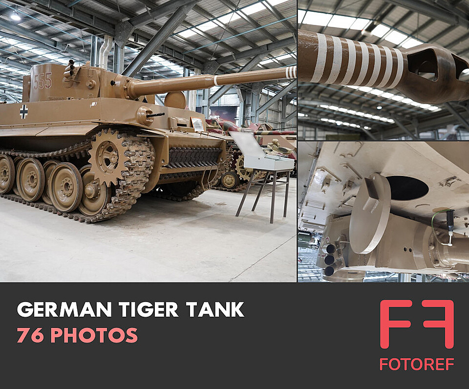 76 photos of German Tiger Tank