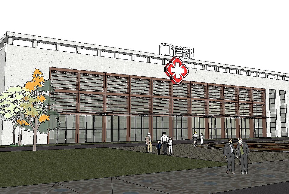 Sketchup City social Building-Hospital -067