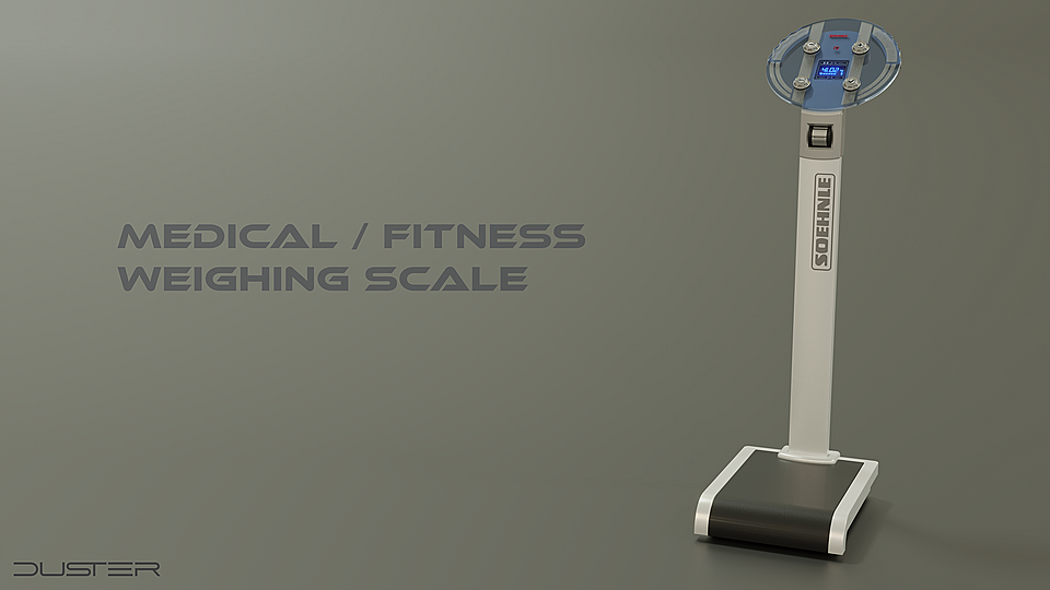 Medical-personal weighing scale