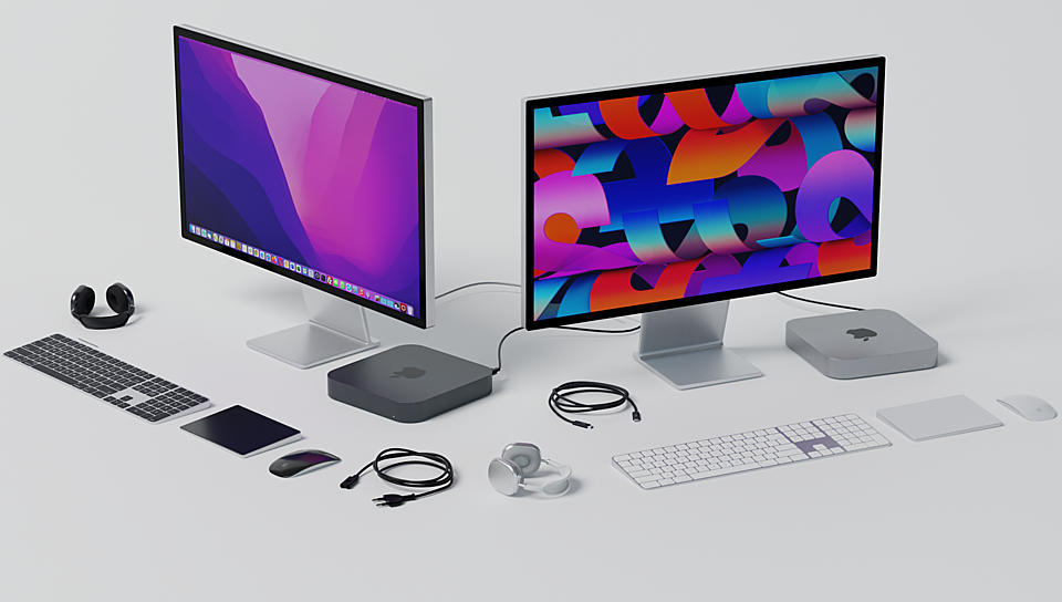 Mac mini 2022 with all accessories