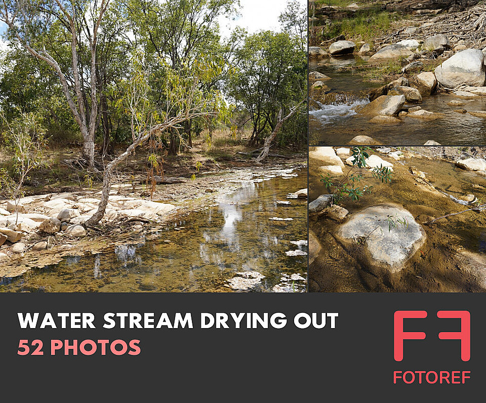 52 photos of Water Stream Drying Out
