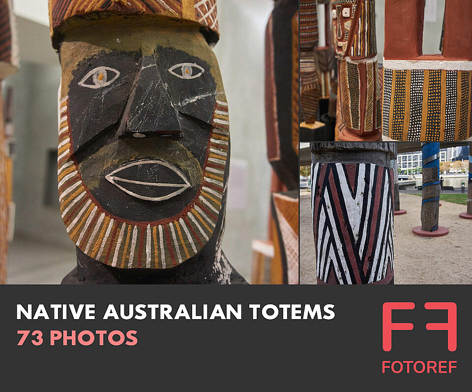 73 photos of Native Australian Totems